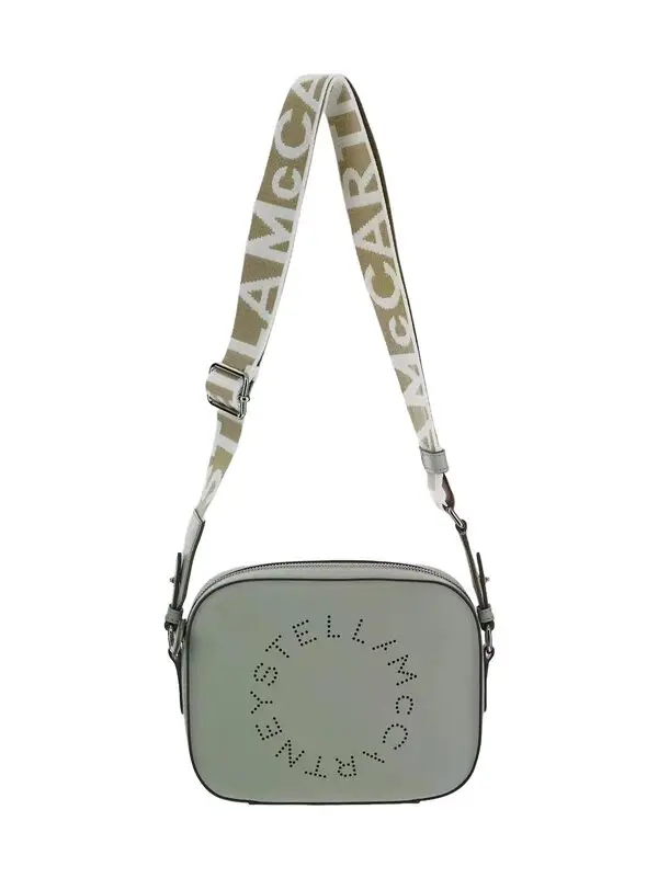 Stella McCartney Logo Crossbody Bag - Green