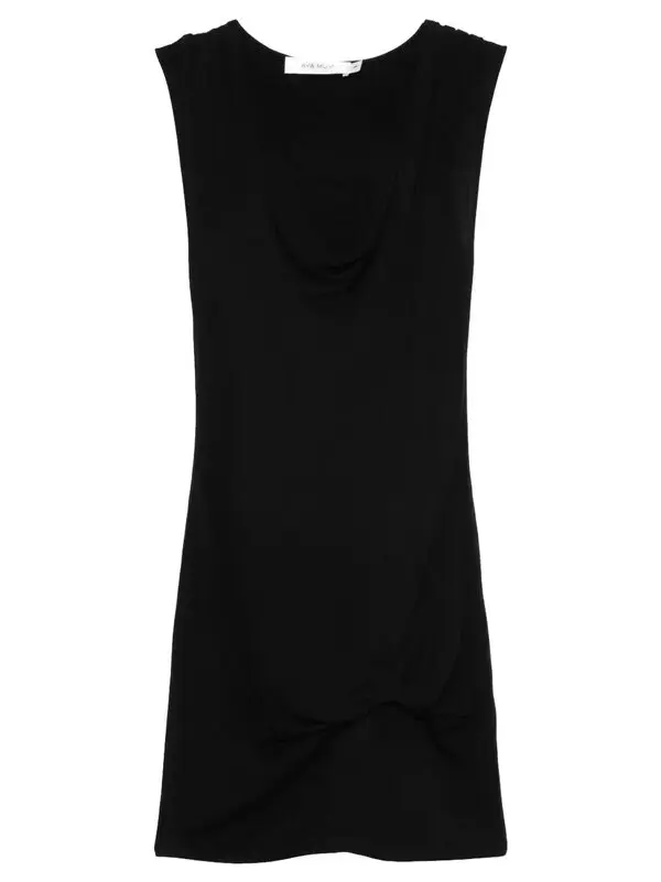 AYA MUSE Navi Short Dress - Black