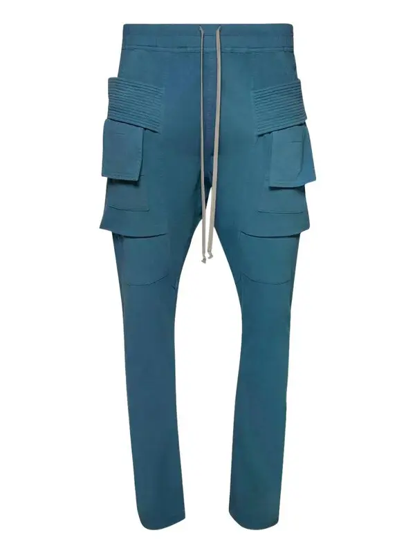 Rick Owens Cargo Trousers - Blue
