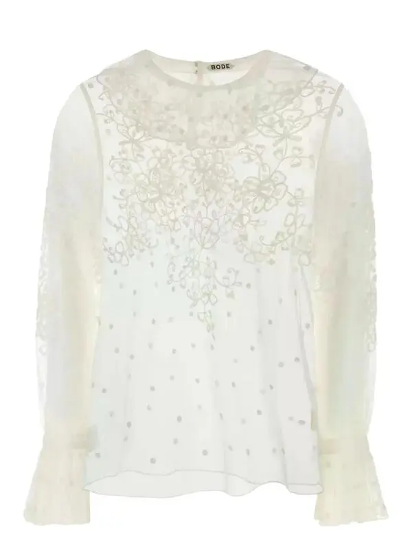 BODE Middlemist Blouse - White