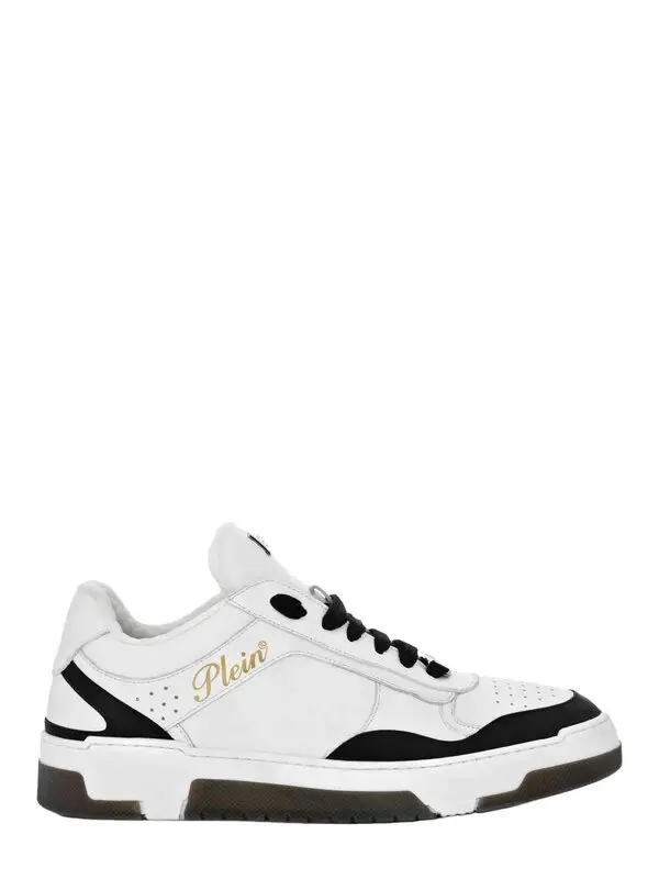 Philipp Plein Nappa Leather Sneakers - White