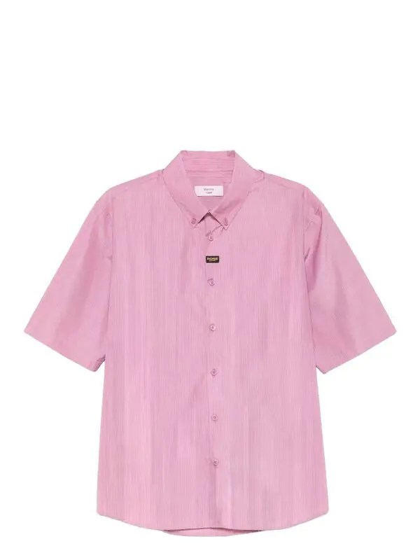 Martine Rose Cotton Poplin Shirt - Pink