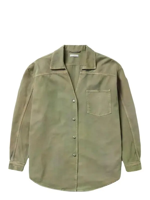 1989 STUDIO Denim Shirt - Green