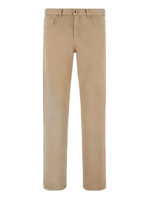 Canali Straight-leg Jeans - Neutrals