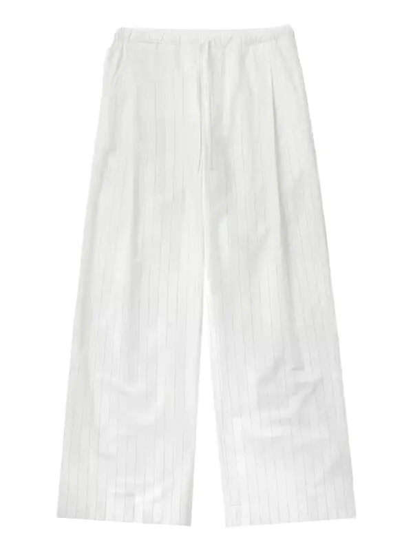 1989 STUDIO Striped Trousers - White