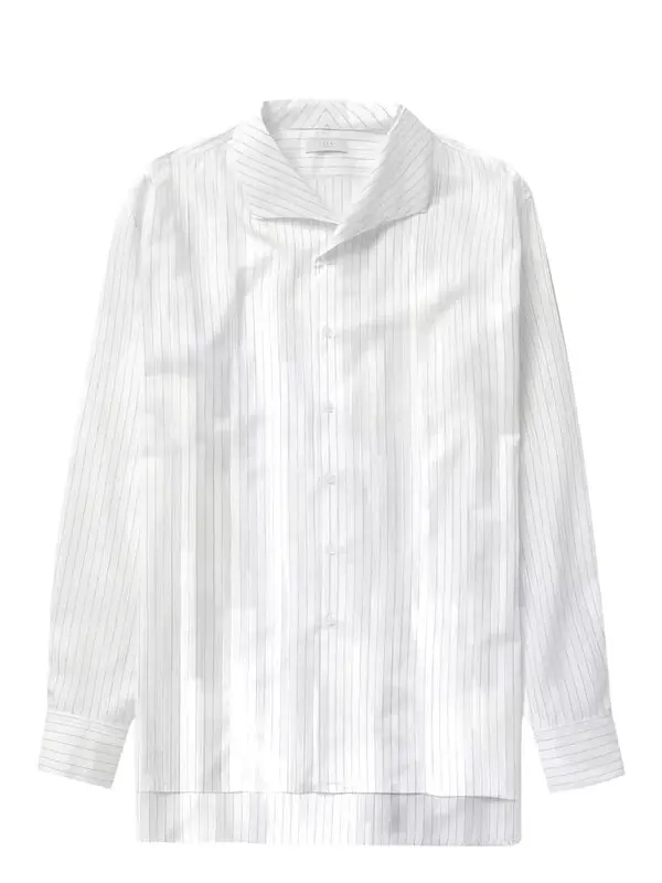 1989 STUDIO Striped Cotton Shirt - White