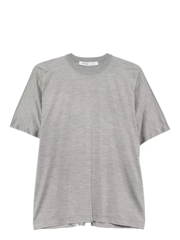 Carven Silk T-shirt - Grey