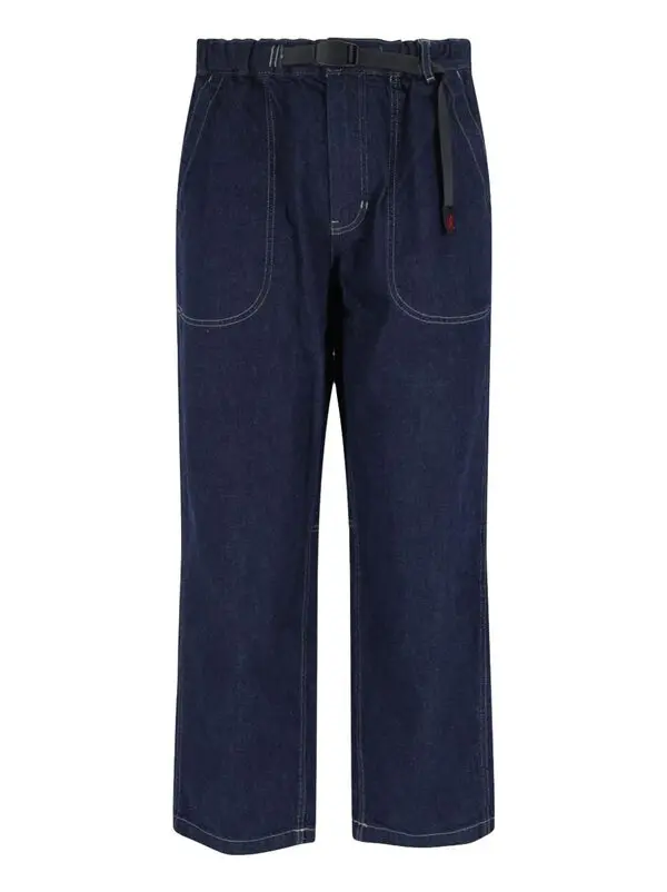 Gramicci Straight Leg Jeans - Blue