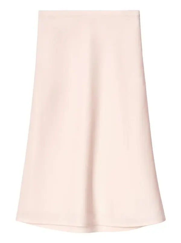 Cos Linen-blend Midi Column Skirt - Pink