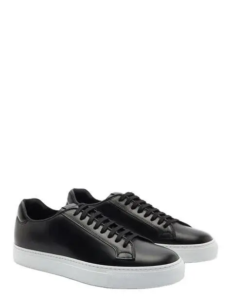 SCAROSSO Ugo Low-top Sneakers - Black - Calf