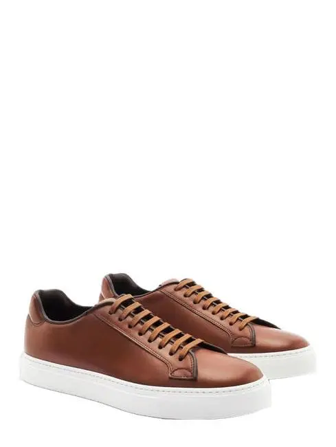 SCAROSSO Ugo Low-top Sneakers - Brown - Suede