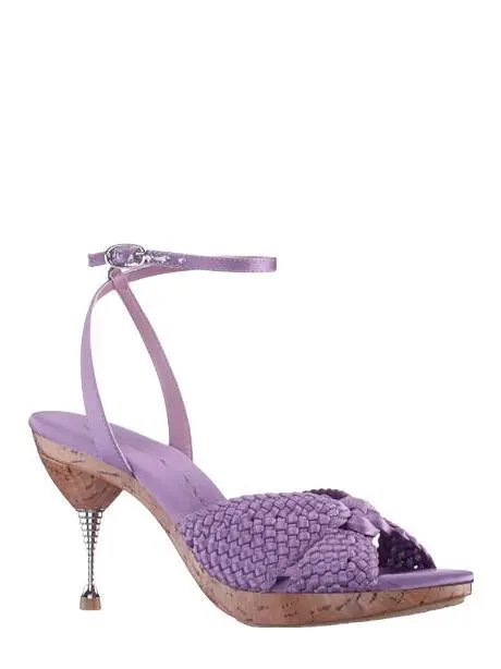 Nina Empire Ankle Strap Sandal - Wisteria