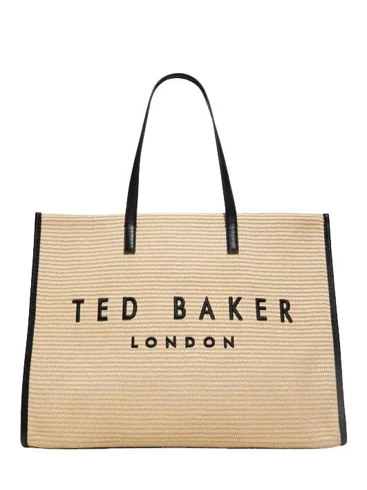 Ted Baker London Palmer Tote - Natural/black
