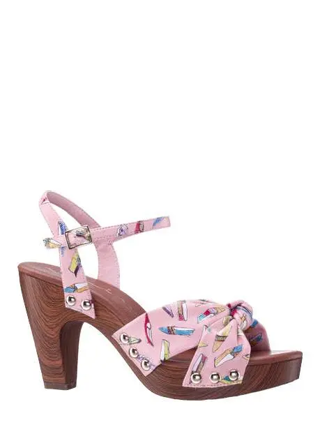 Nina Pop Platform Sandals - Petal Pink
