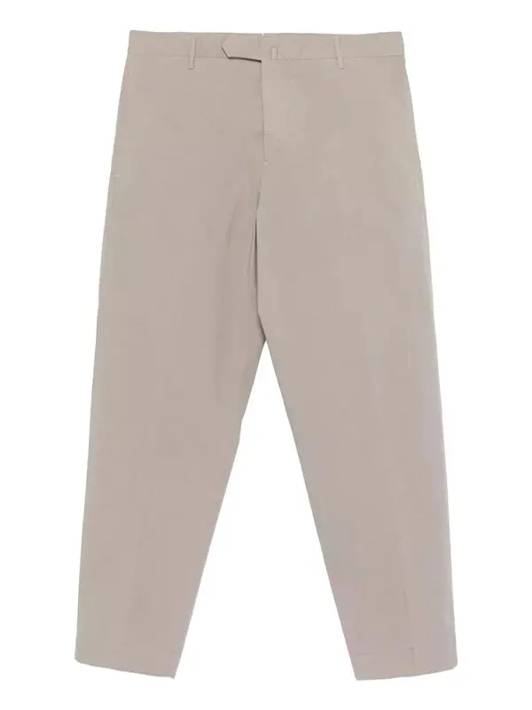 DELL'OGLIO Pressed-crease Trousers - Grey