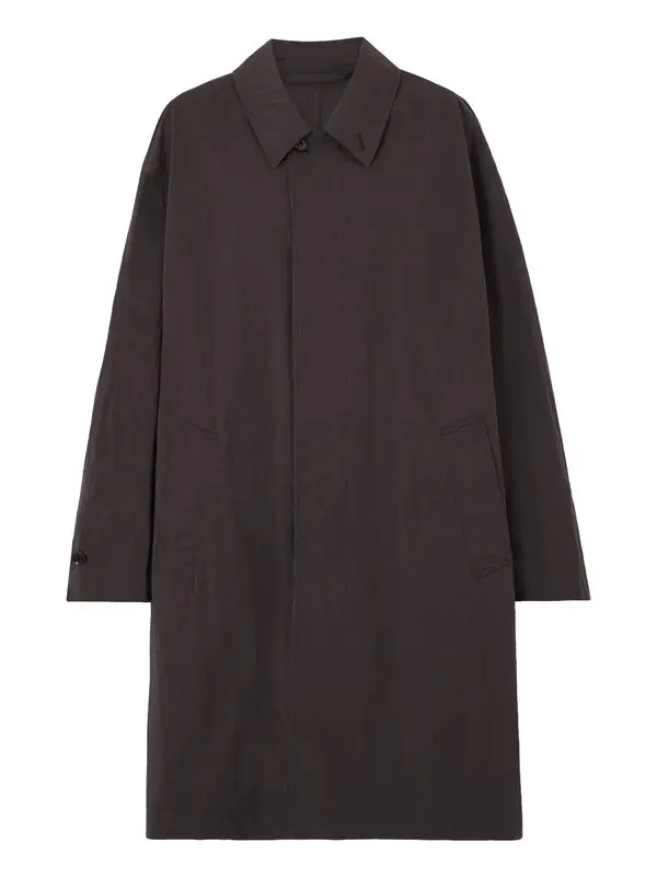 LEMAIRE - Oversized Cotton-Blend Twill Coat