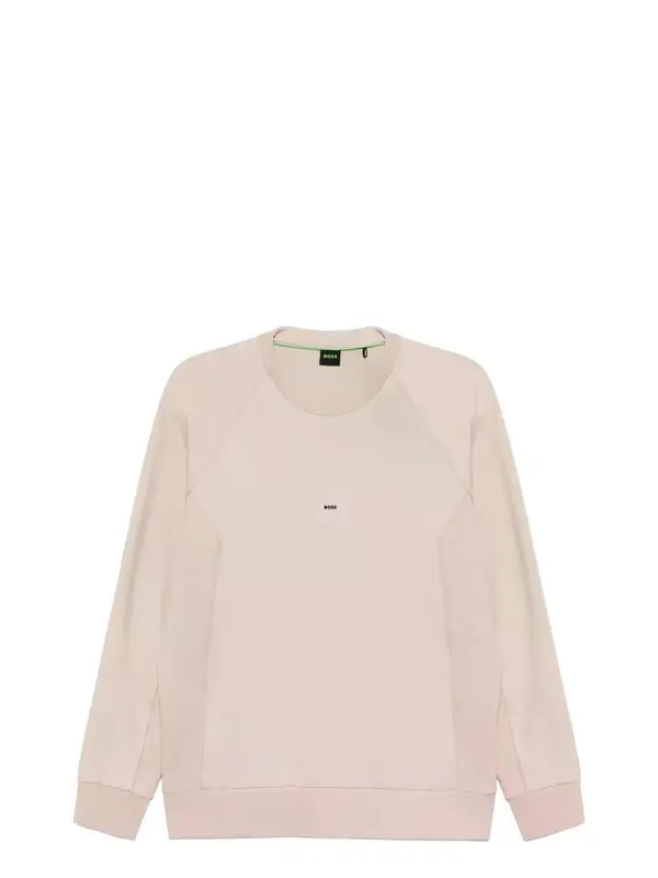 BOSS Stretch-jersey Sweatshirt - Neutrals