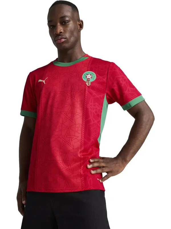 PUMA Morocco 2025 Home Replica Jersey - Red