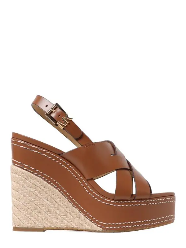 Michael Kors Heeled Sandal - Leather