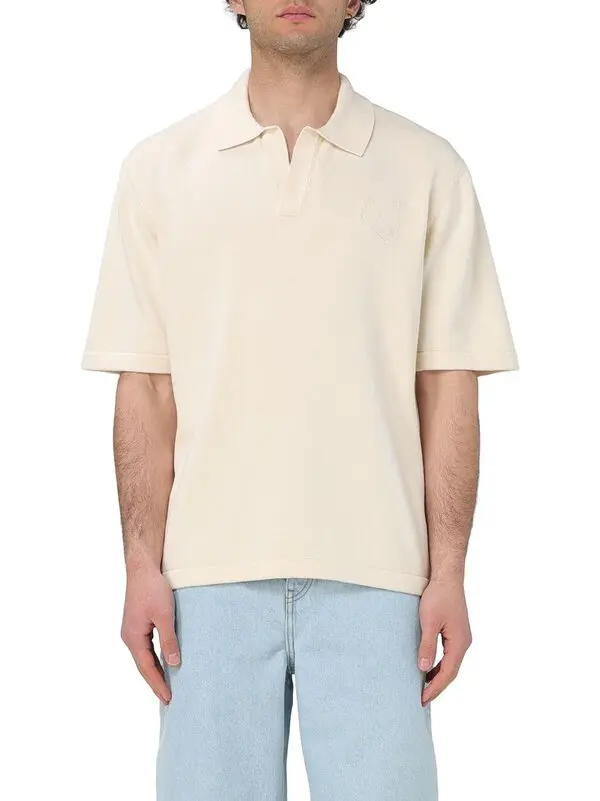 Maison Kitsuné Polo Shirt - Beige