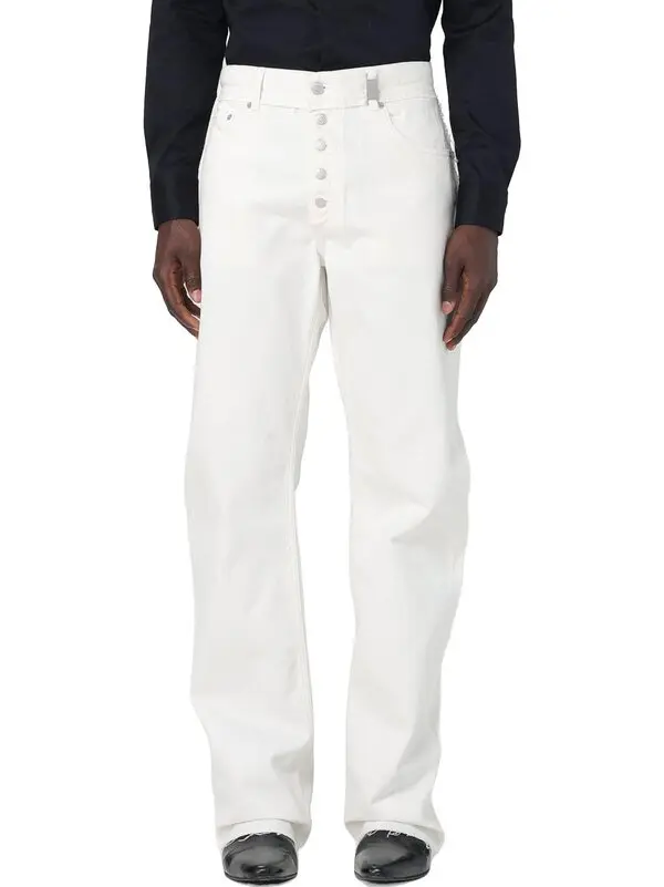 Alexander McQueen Straight-leg Jeans - White