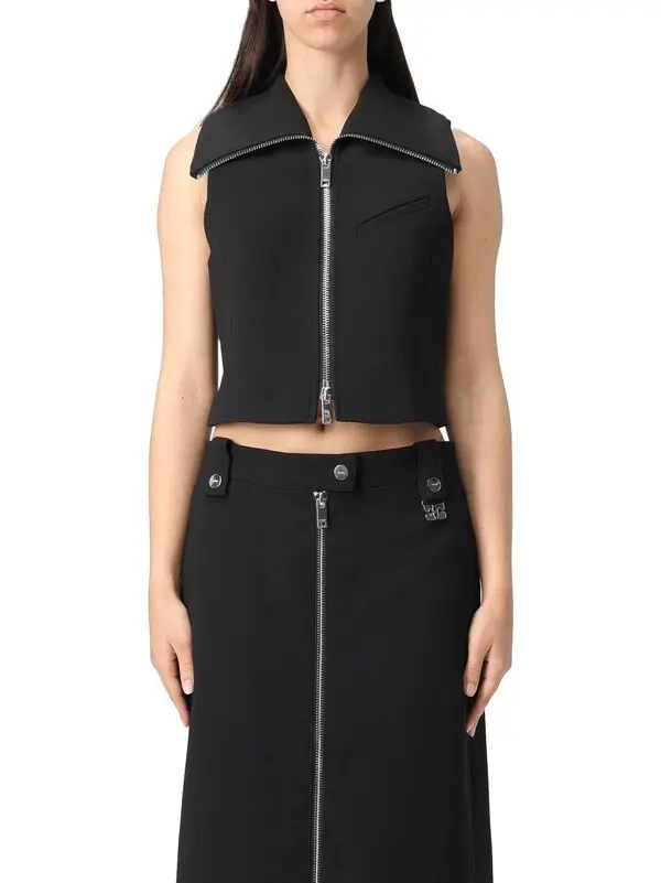 GANNI Waistcoat - Black