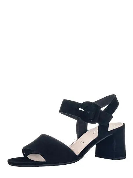 Gabor Block Heel Sandal - Black