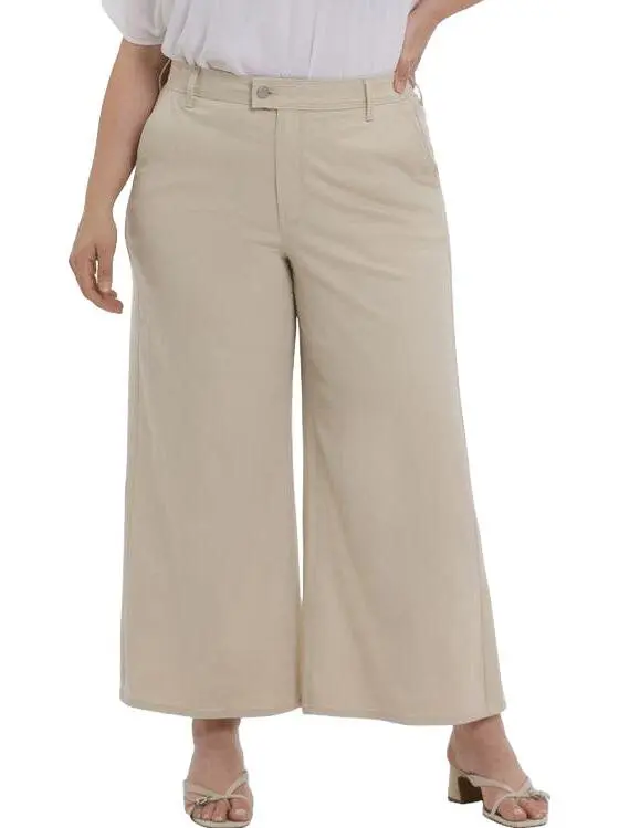 NYDJ Mona High-waist Ankle Trousers By - Feather
