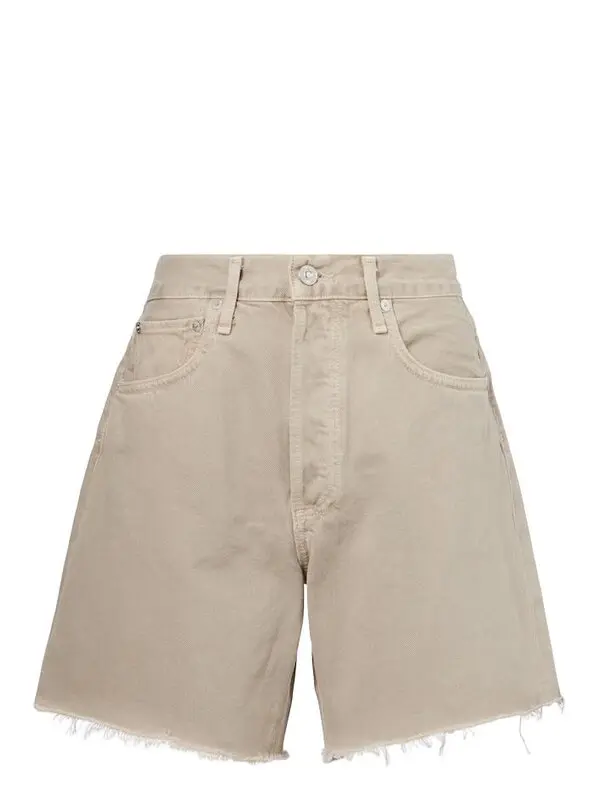 Citizens Of Humanity Marlow Long Denim Shorts - Beige