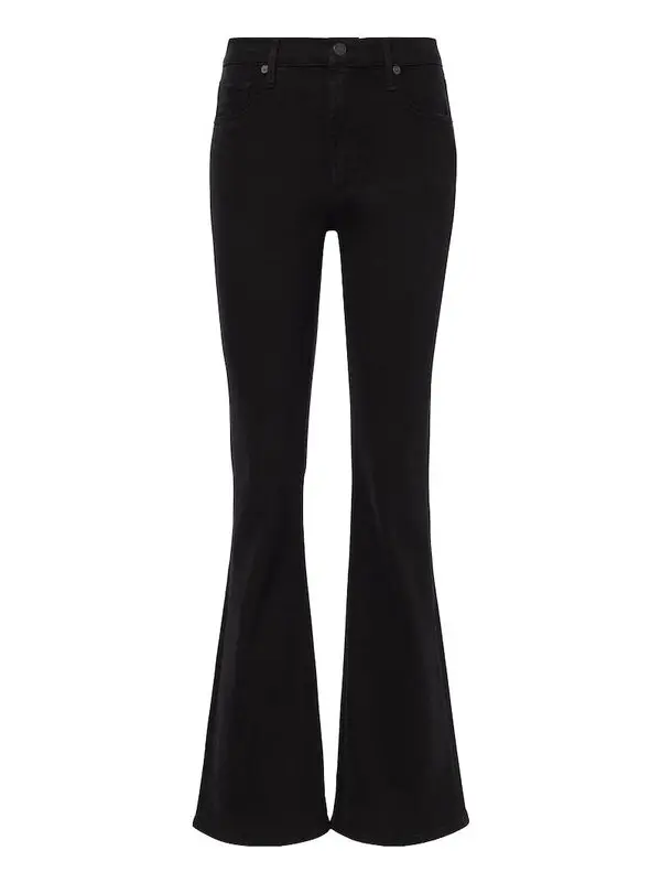 Citizens Of Humanity Lilah High-rise Bootcut Jeans - Black