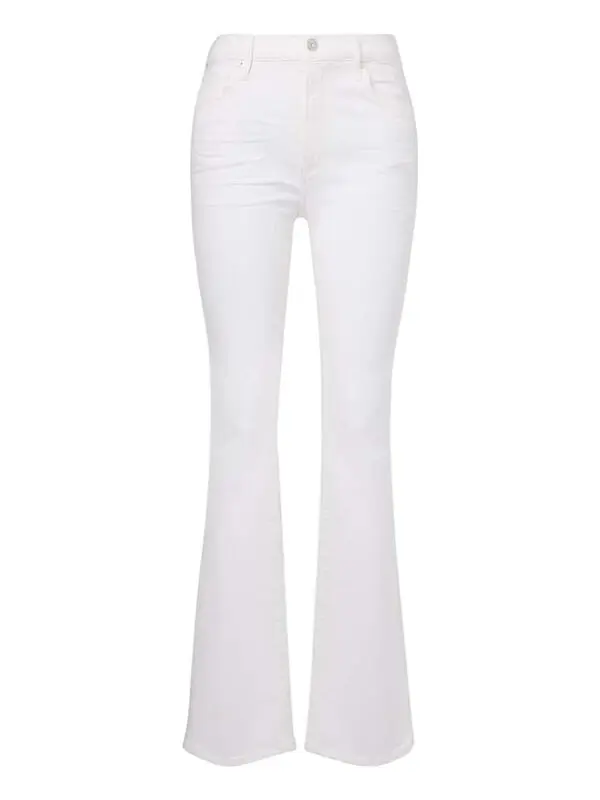 Citizens Of Humanity Lilah High-rise Bootcut Jeans - White