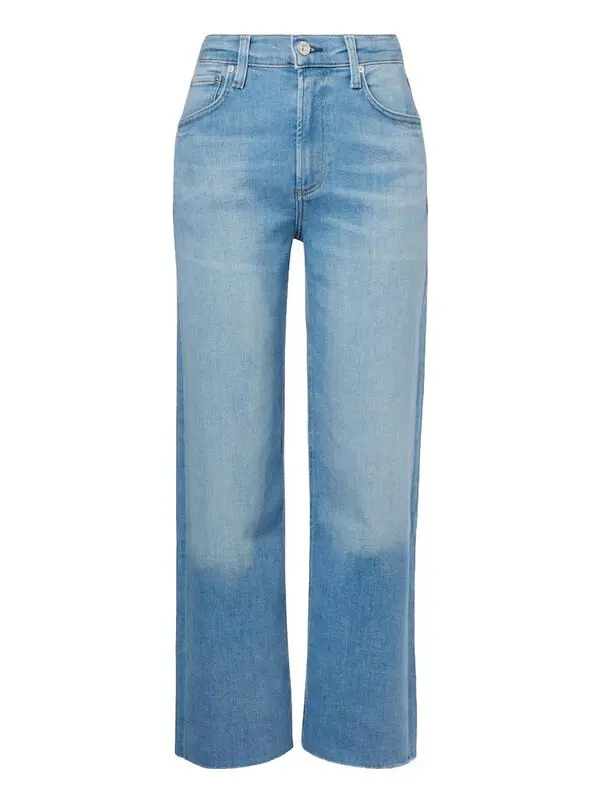 Citizens Of Humanity Palma High-rise Straight Jeans - Blue