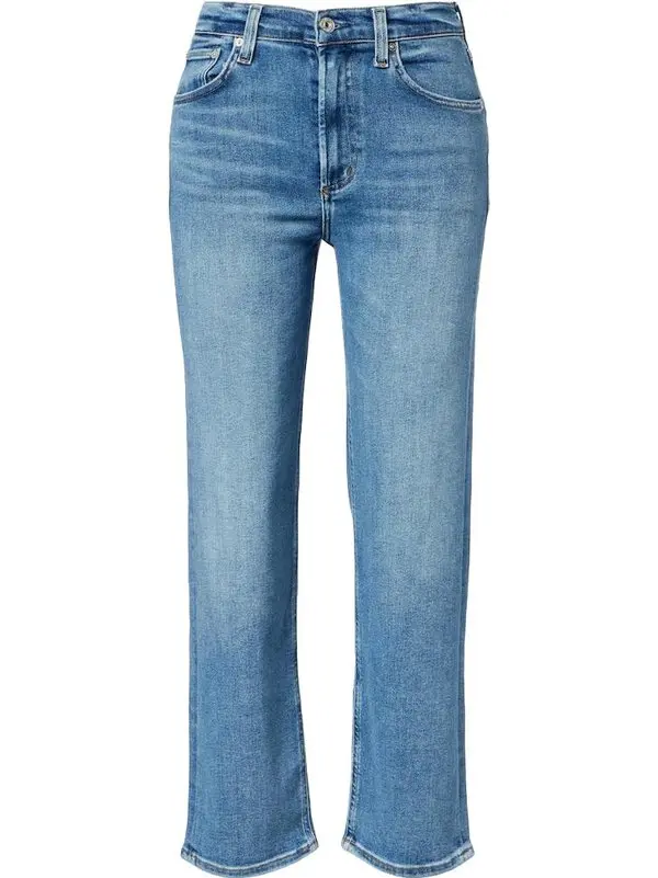 Citizens Of Humanity Palma High-rise Straight Jeans - Blue