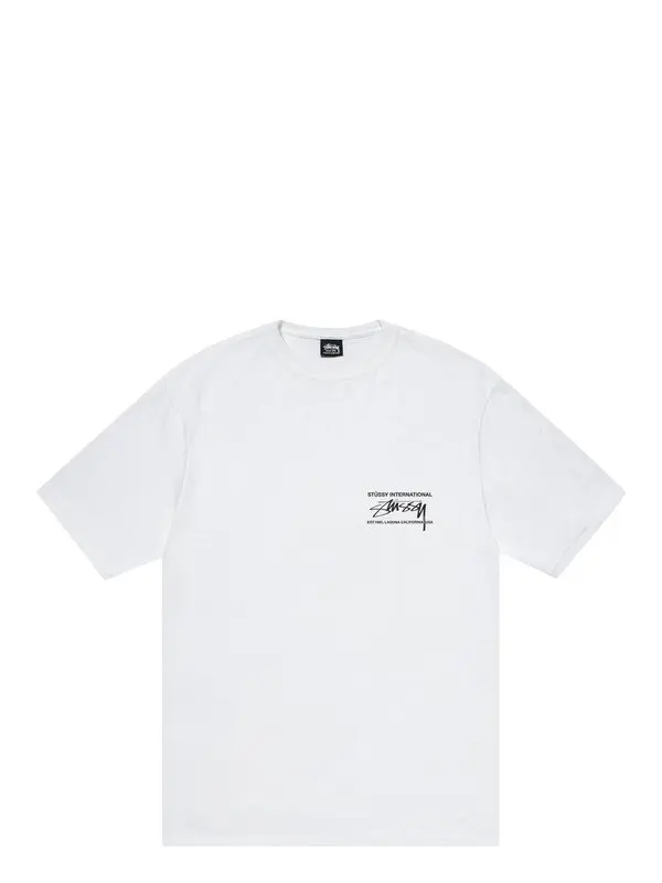StÜssy Smooth International Tee - White