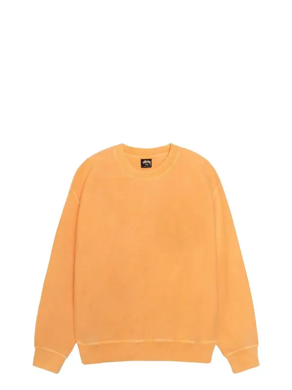 StÜssy Pigment Dyed Buana Crew - Orange