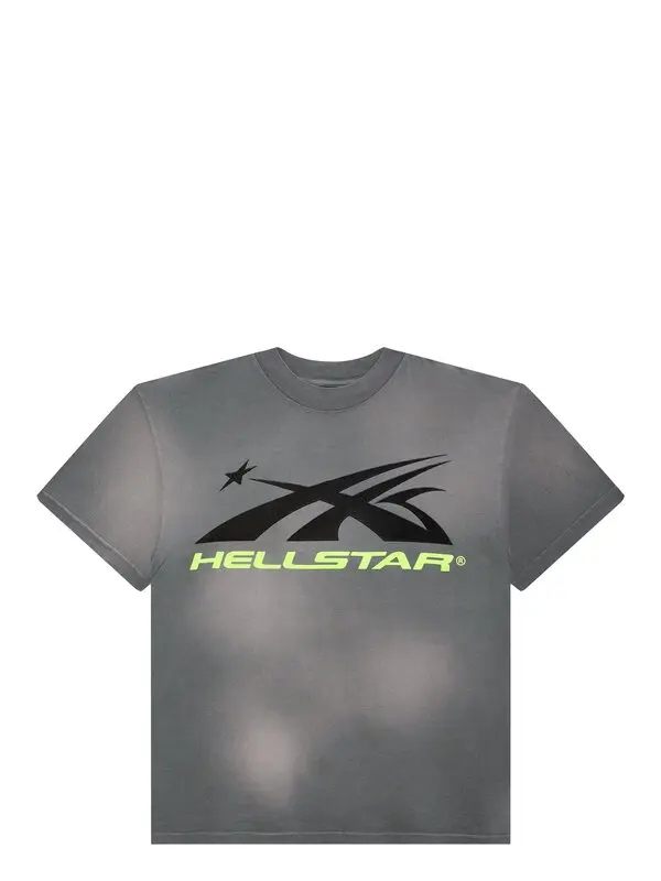 HELLSTAR Sports Core Logo Gel T-shirt - Grey