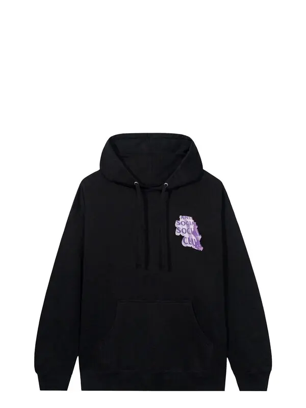 ANTI SOCIAL SOCIAL CLUB Heart As Rock Hoodie - Black