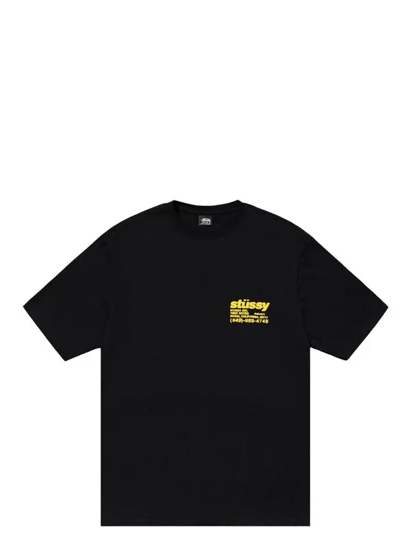 StÜssy Pigment Dyed Dna Tee - Black