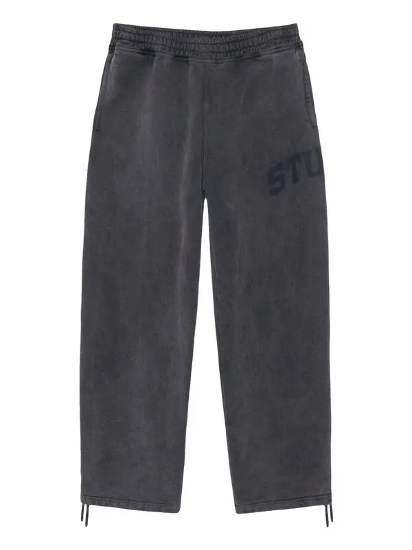 StÜssy Faded Graphic Fleece Pant 'washed - Black