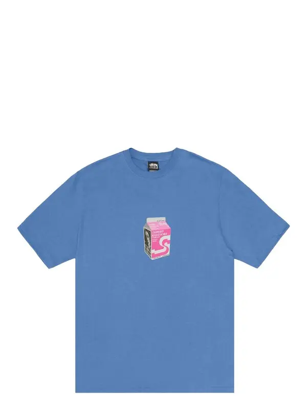 StÜssy Milk Tee 'pacific - Blue