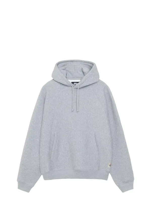 StÜssy Fleece Raglan Hoodie - Grey