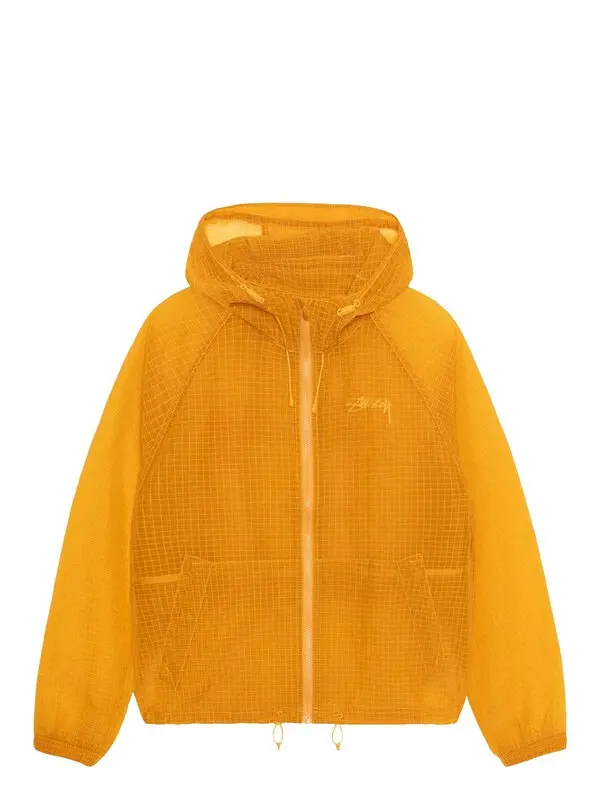 StÜssy Transparent Ripstop Beach Shell - Orange