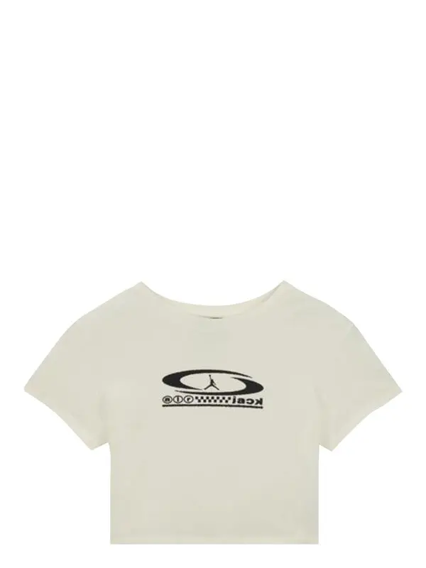 JORDAN X Travis Scott Slim T-shirt - Cream