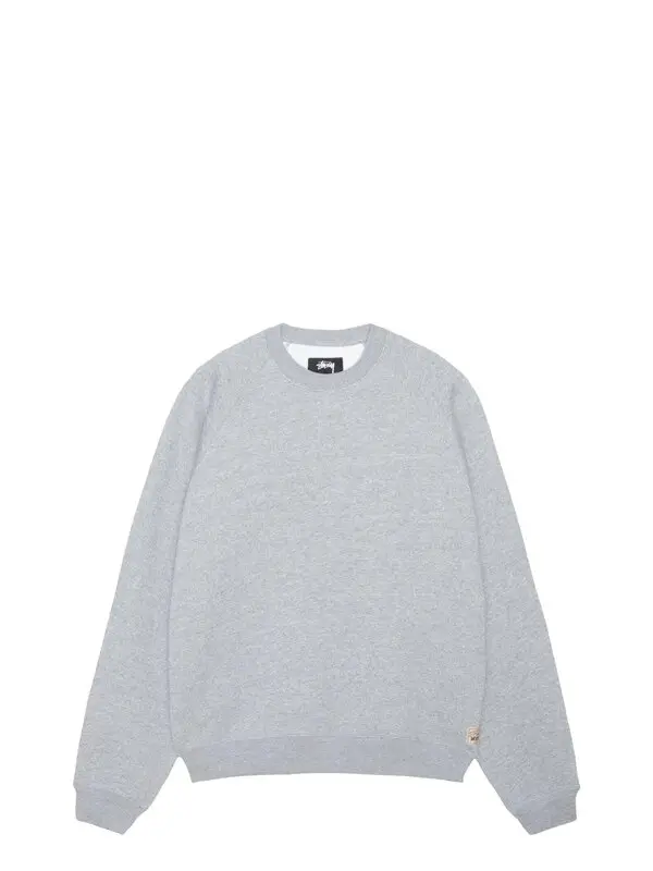 StÜssy Fleece Raglan Crewneck - Grey