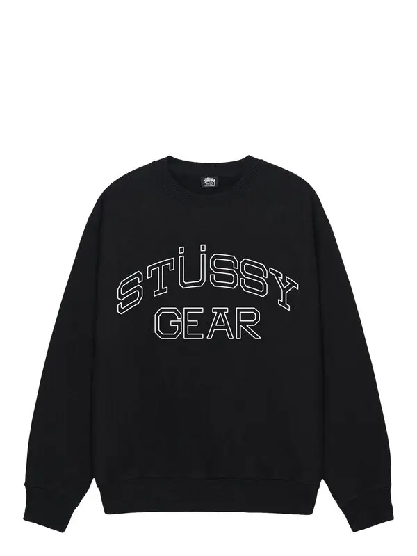 StÜssy Gear Crewneck - Black
