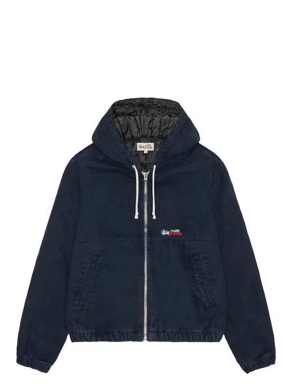 StÜssy Insulated Canvas Work Jacket - Blue