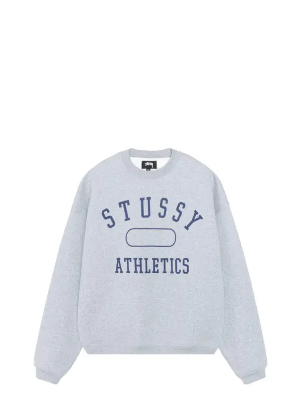 StÜssy Athletics Crew - Grey