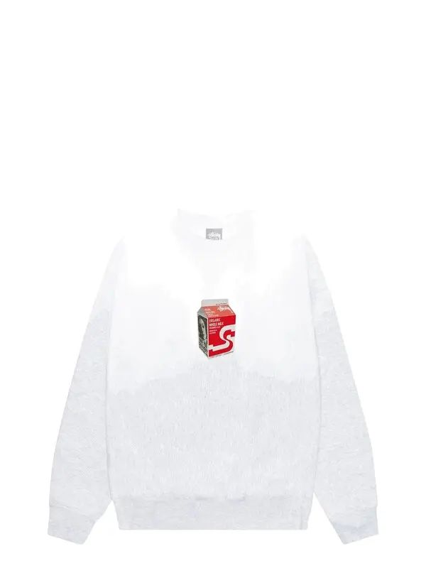 StÜssy Milk Crewneck - Grey
