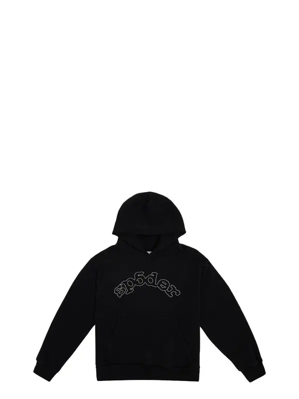 SP5DER Og Logo Hooded Sweatshirt - Black