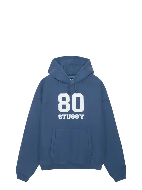 StÜssy 80 Relaxed Hoodie - Blue